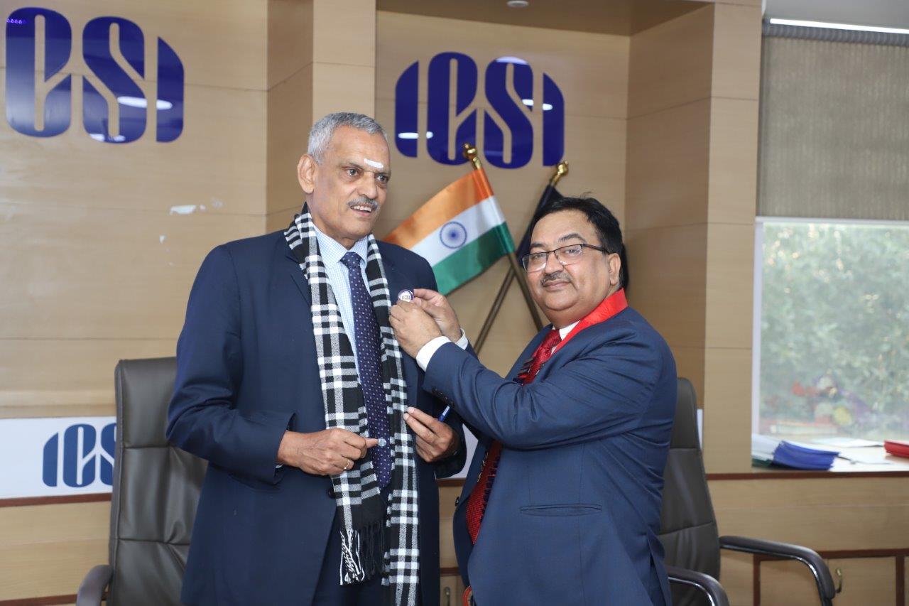 President & Vice President of the ICSI for the year 2025 | ICSI