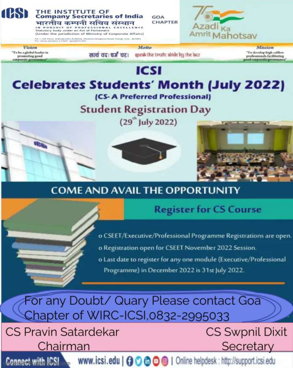 Student Month 2022 | ICSI