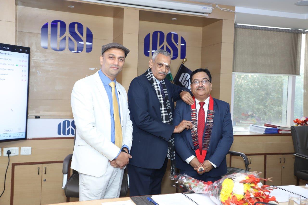 President & Vice President of the ICSI for the year 2025 | ICSI