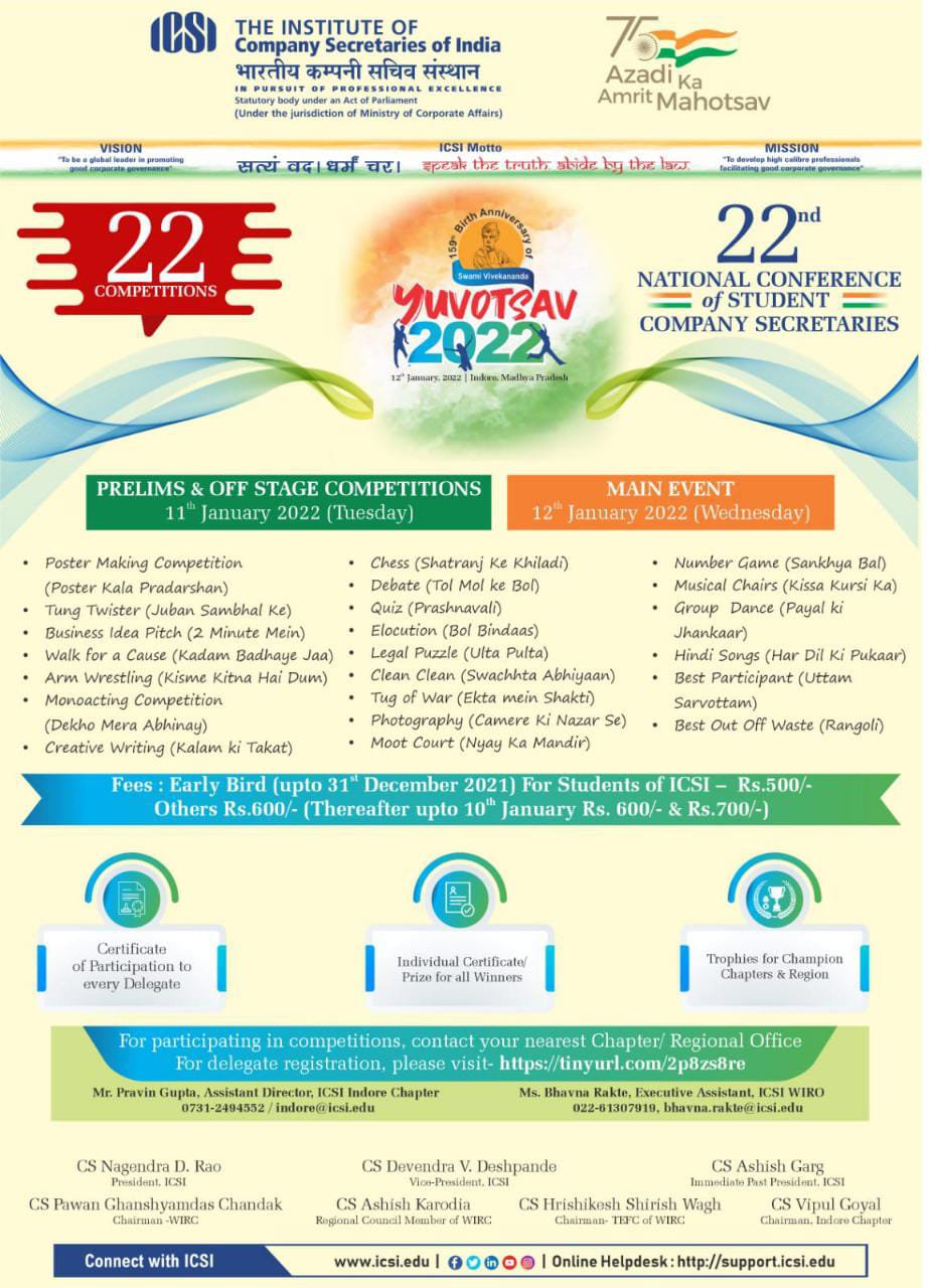 ICSI - Training Programs for Students