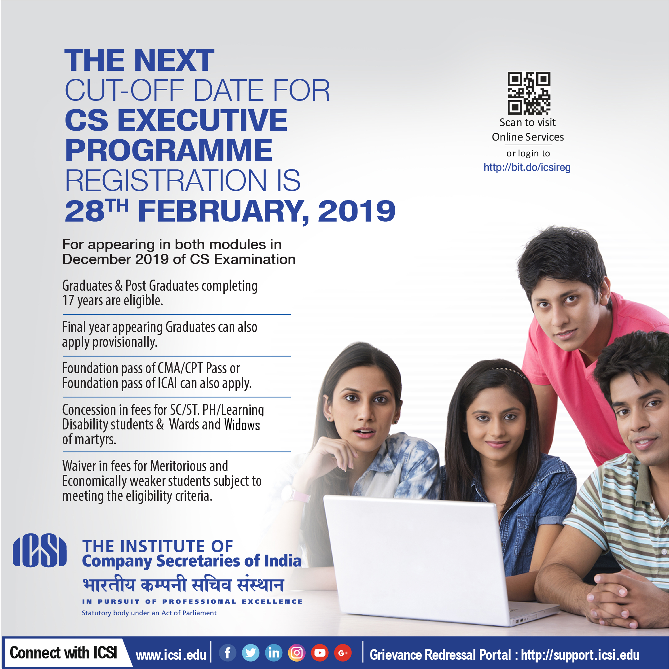 YOUR MARKSHEET - Institute of Company Secretaries of India (ICSI)