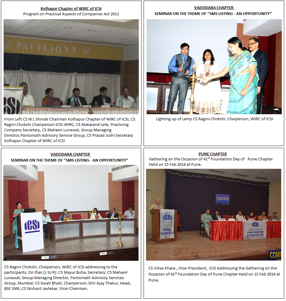 ICSI-WIRC • Focus Feb 2014 • Digital Newsletter